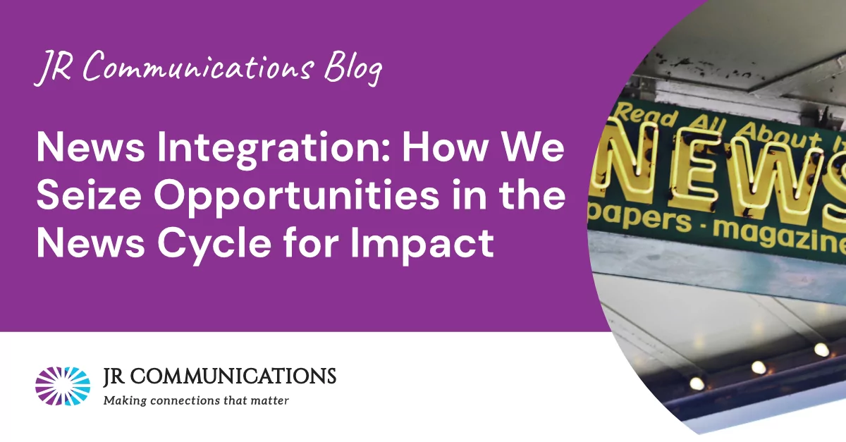 News Integration: How We Seize Opportunities in the News Cycle for ...